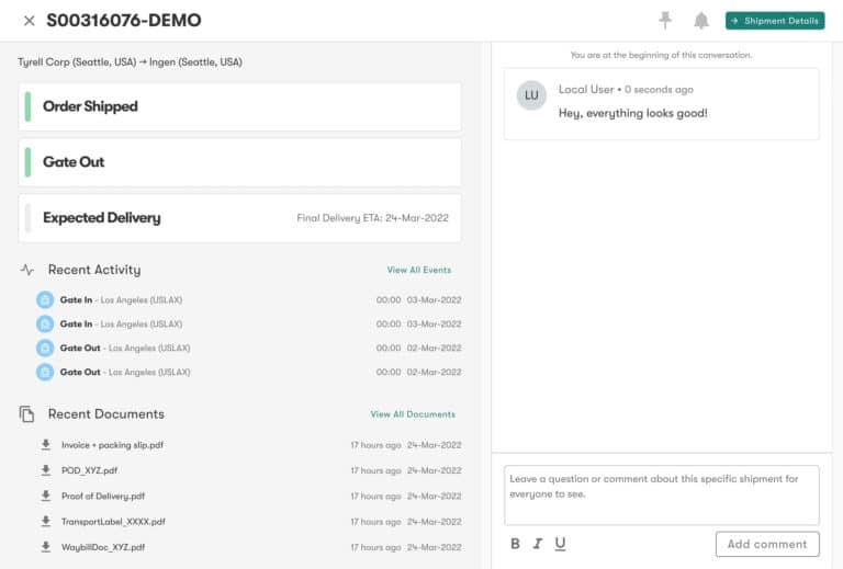 Tracking – Queensland Customs Brokers